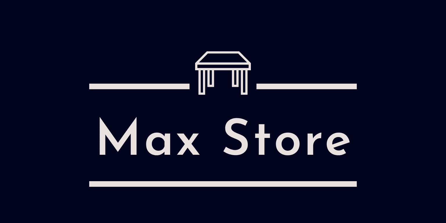 Homepage – MaxStore